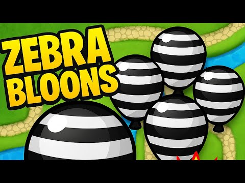 Zebra Bloons RUSH! 🦓💥 (Can You Survive This Attack?) - YouTube