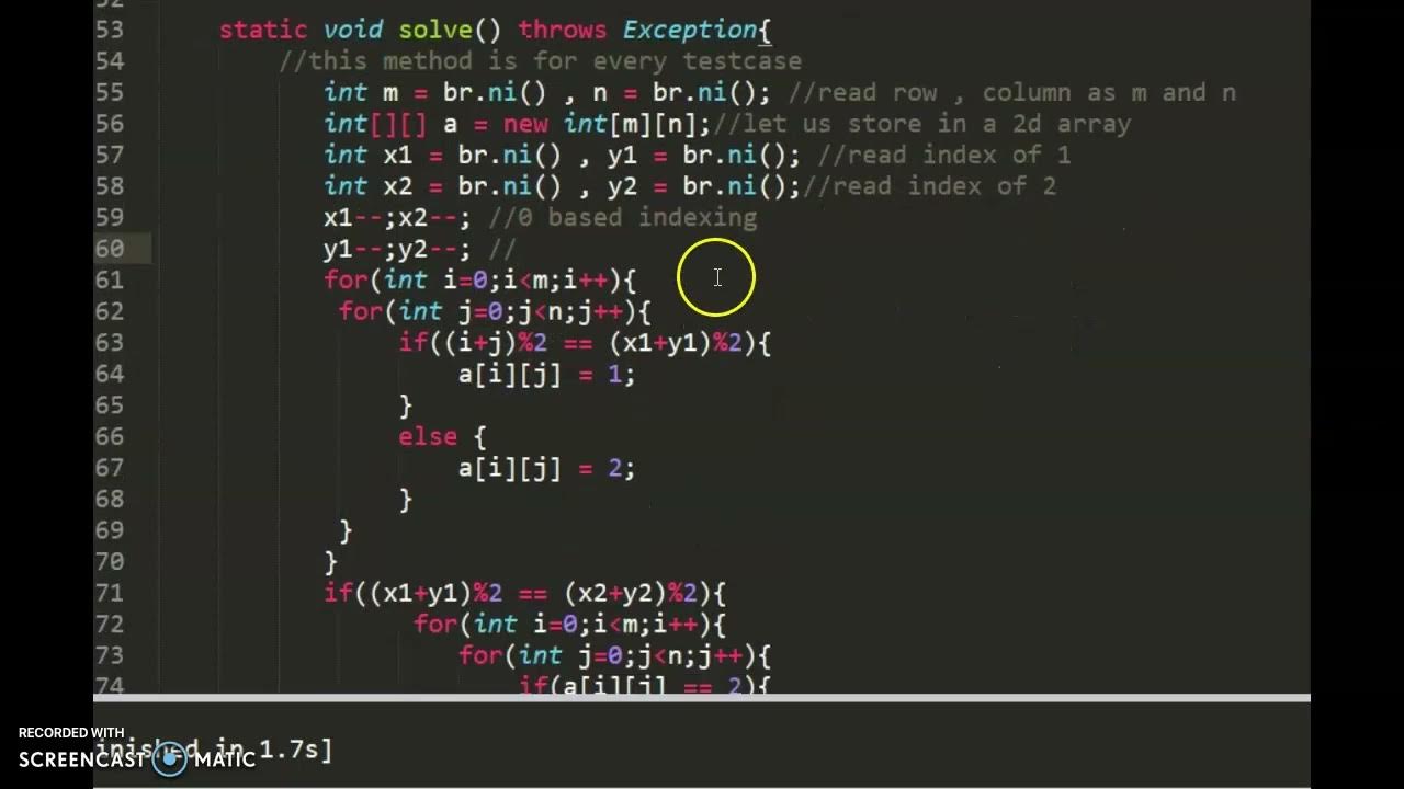 Codechef | Minimum Coloring | CodeChef Starters 30 | Solution Latest ...