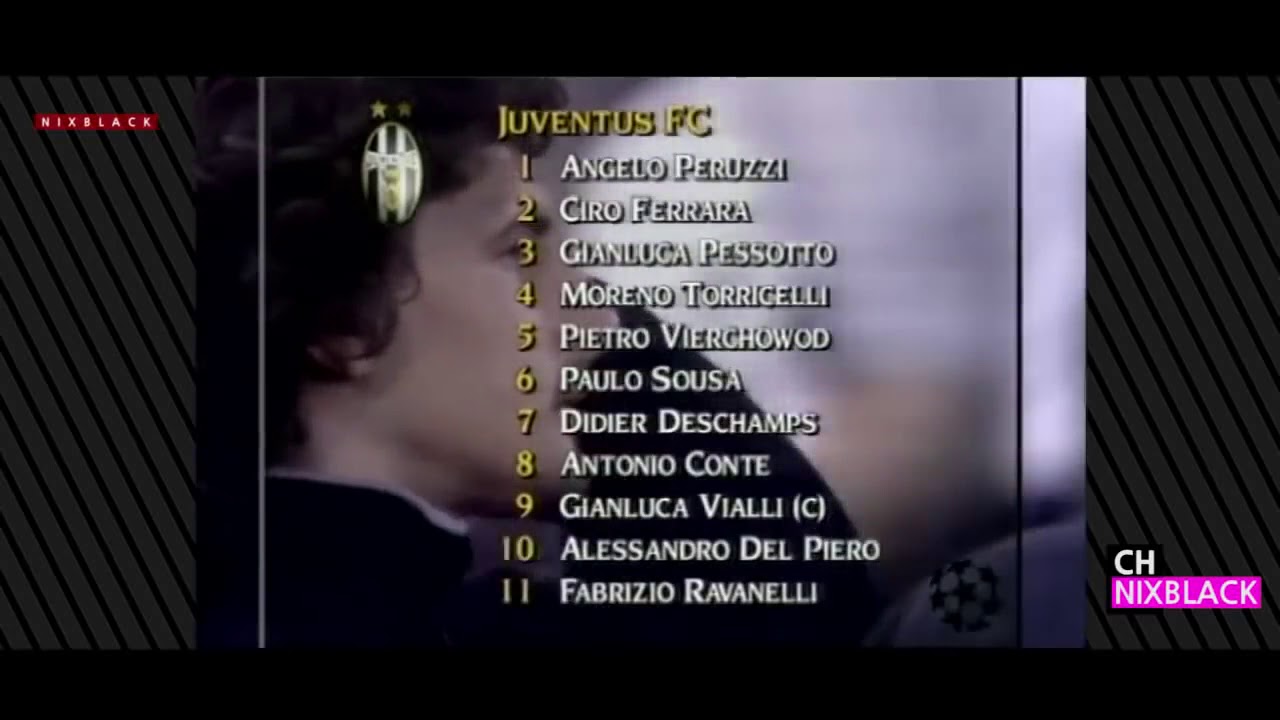 Juventus - Ajax Finale UCL 1996 Sintesi&Rigori - YouTube