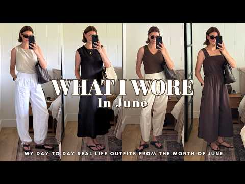 What I Wore In June | Summer Outfits Over 40