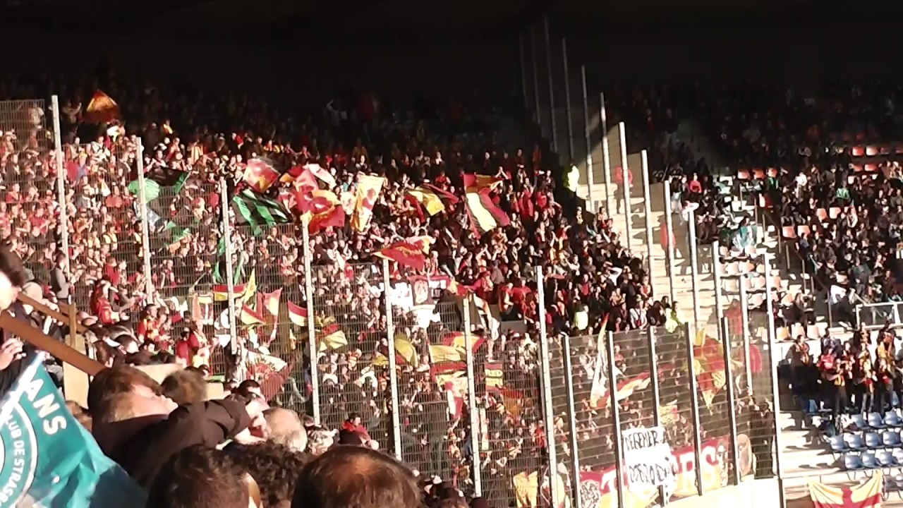Rc Strasbourg vs Rc Lens Part 9 Tigers Ultras 2016/2017 Ligue 2 - YouTube