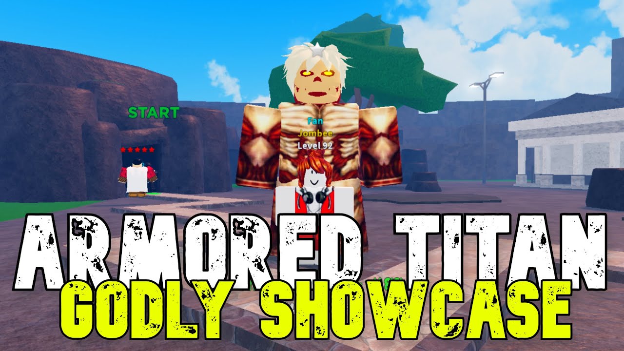 Armored Titan Showcase *NEW GODLY* | Ultimate Tower Defense Roblox ...