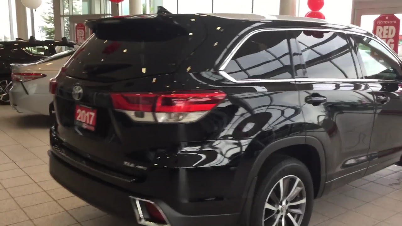 2017 Highlander XLE AWD - Milton Toyota - YouTube
