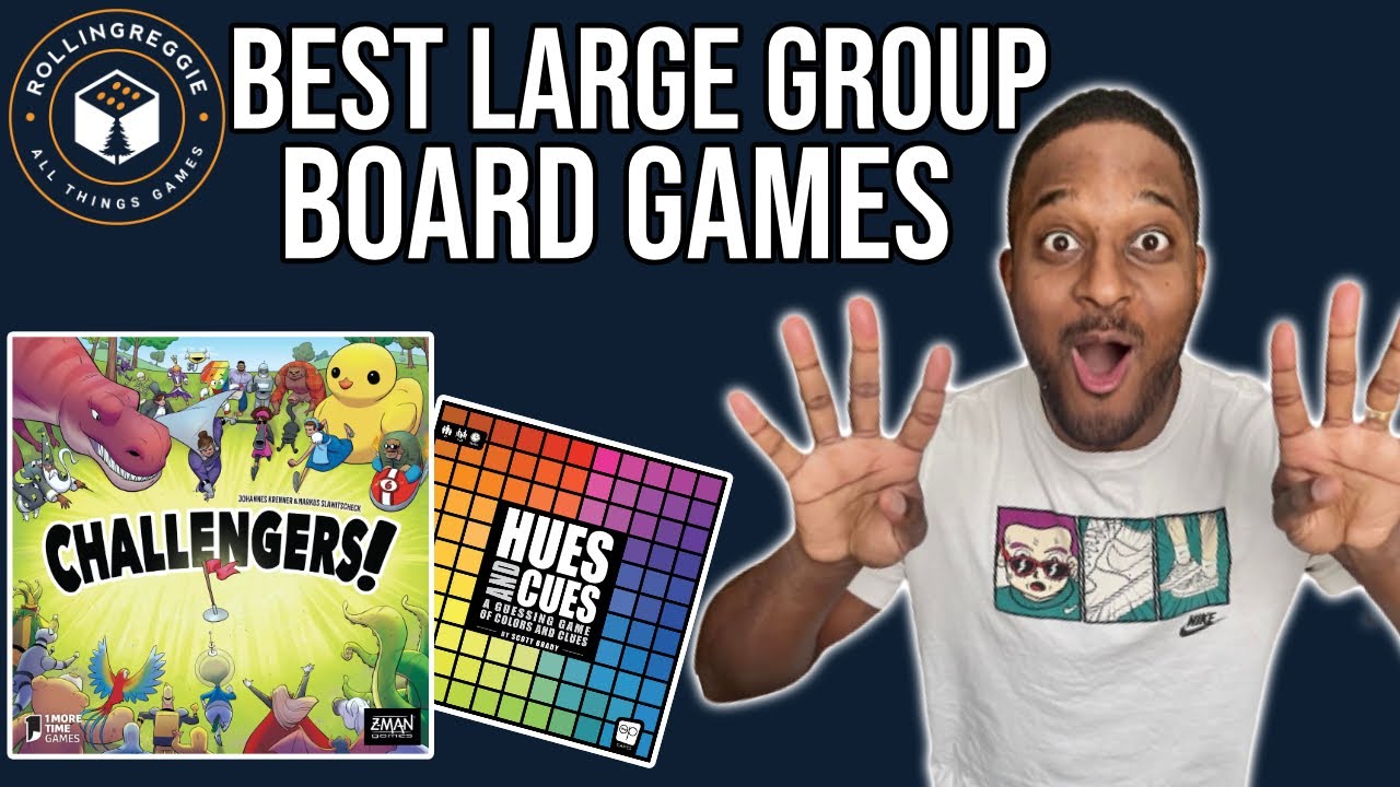 Top 8 Games for 8+ Players - YouTube