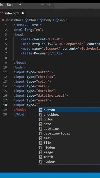 Create Input Tag In Html Programming Coding Dailyshorts Viralshort Html Html5 Css