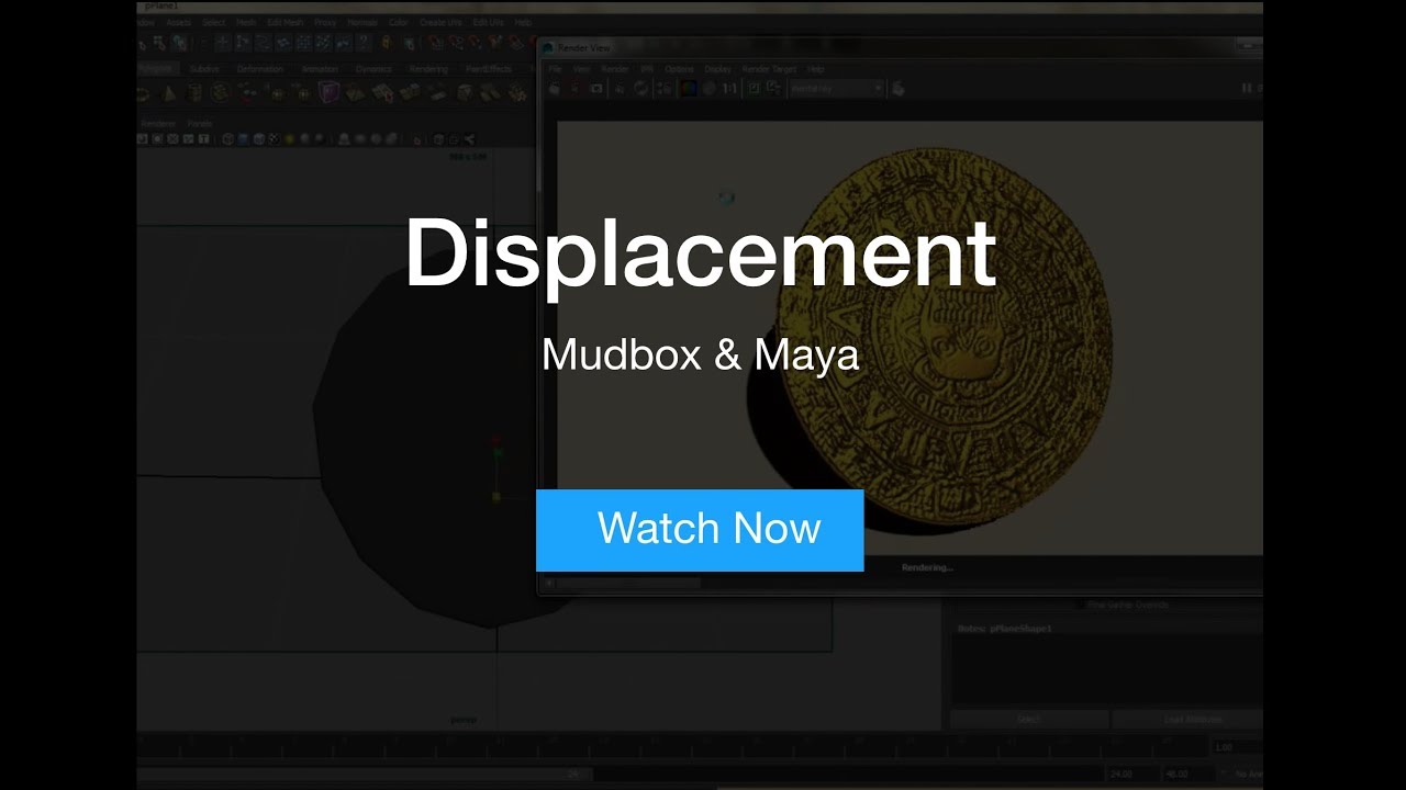 Mudbox Displacement - YouTube