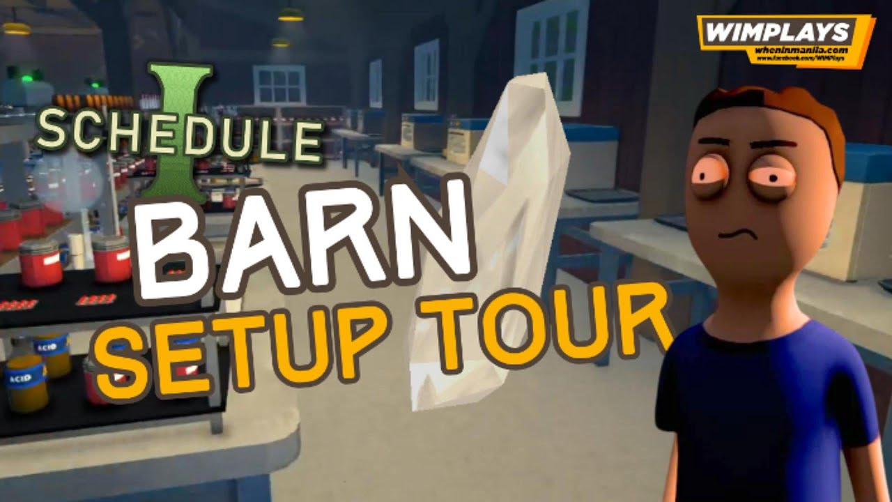 Schedule 1 Barn Setup Tour Automated M3th Tip - YouTube