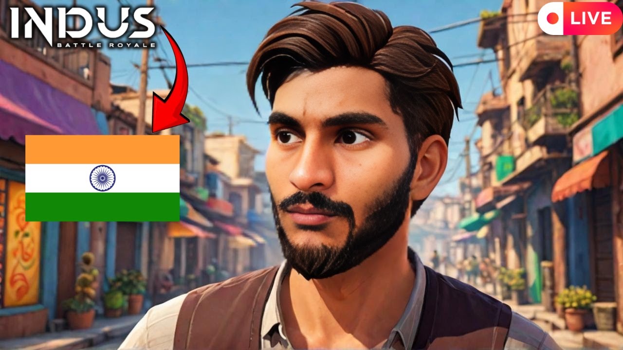 NEW Indian Game Launched: INDUS BATTLE ROYALE! 😍| LIVE - YouTube