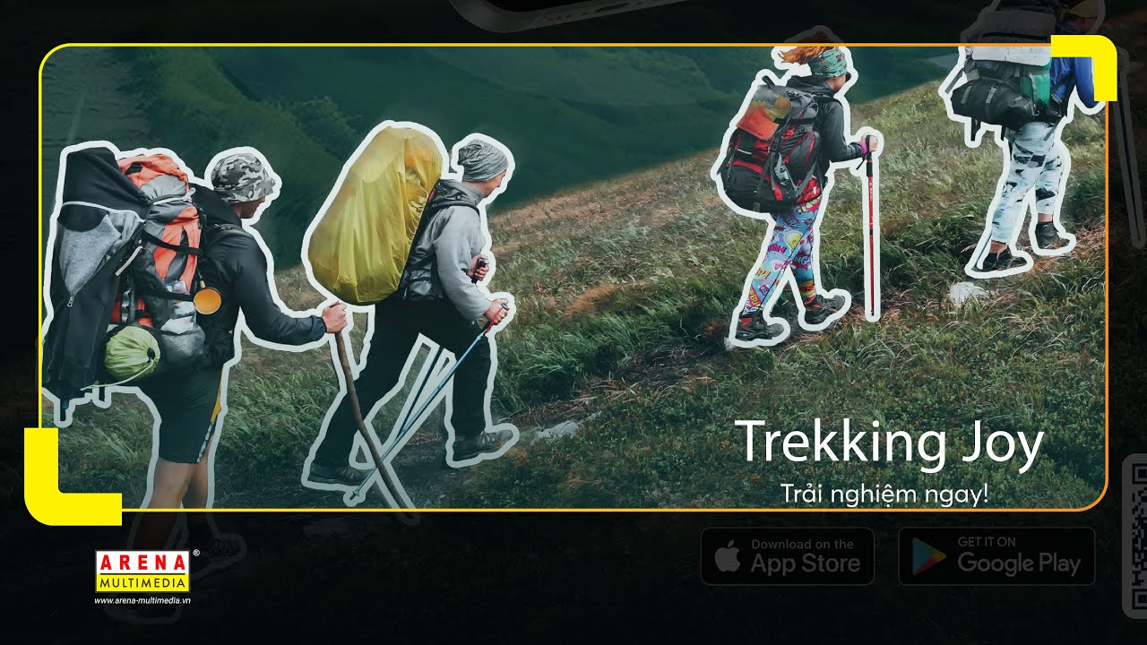 Thiết kế giao diện ứng dụng TREKKING JOY| Arena Multimedia - YouTube
