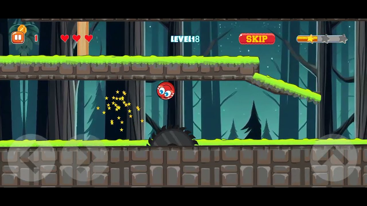 bounce ball 4 red ball gameplay level 31-45 - YouTube