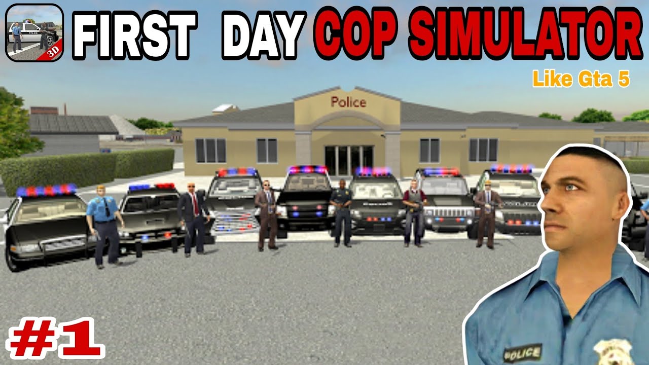 FIRST DAY IN CITY || POLICE COP SIMULATOR GANG WARS || LIKE GTA 5 || # ...
