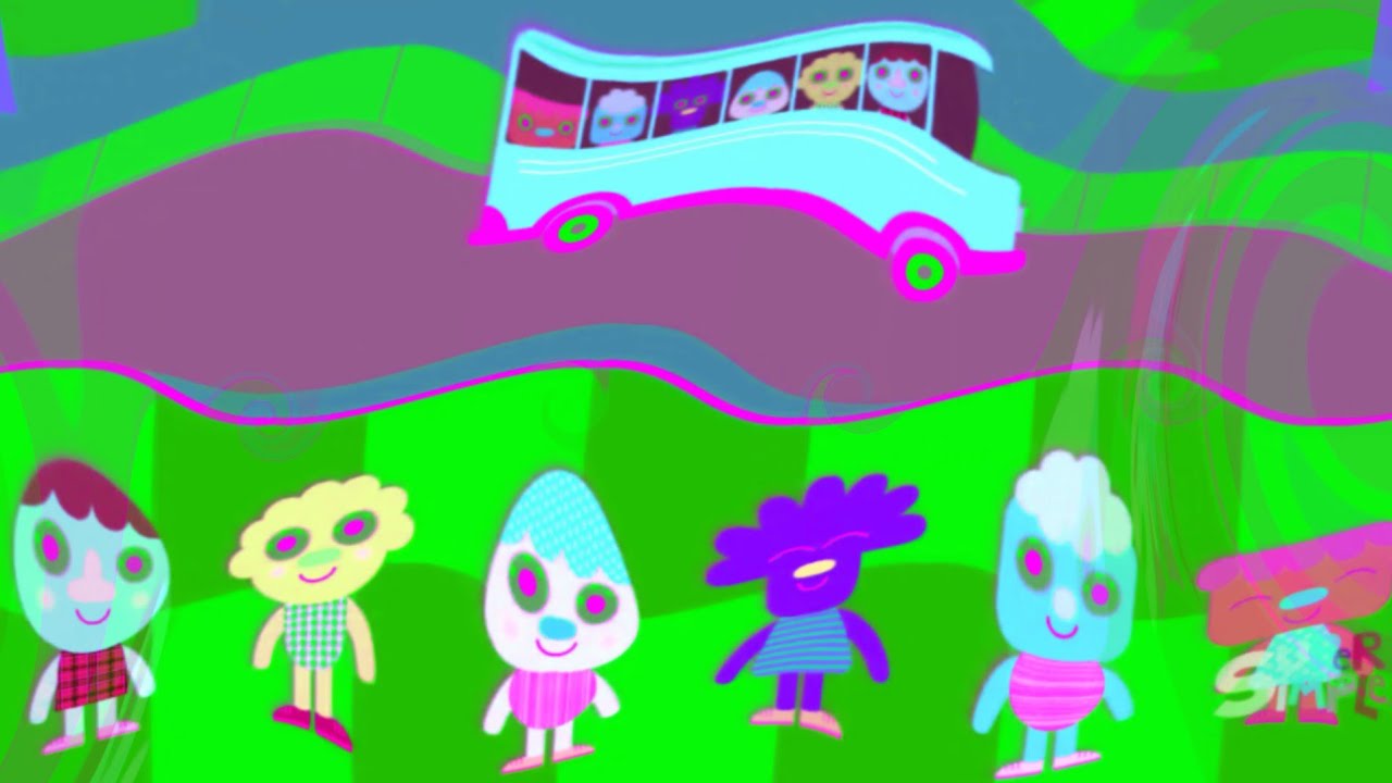 Wheels On The Bus Noodle and Pals on the Bus Wa Wa Wa Sparta Pitch ...
