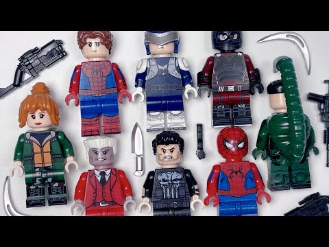 LEGO Spider-Man: Brand New Day KDL864 - Scorpion | Boomerang | Unofficial Minifigures Knockoff
