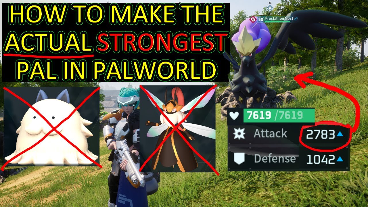 How to Get the ACTUAL BEST and STRONGEST Pal in Palworld. Highest ...