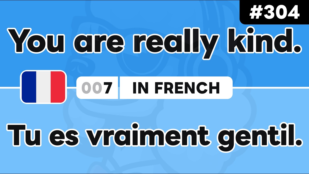 🇫🇷 "You are really ~" Daily French for Beginners: Pick Up One Phrase ...