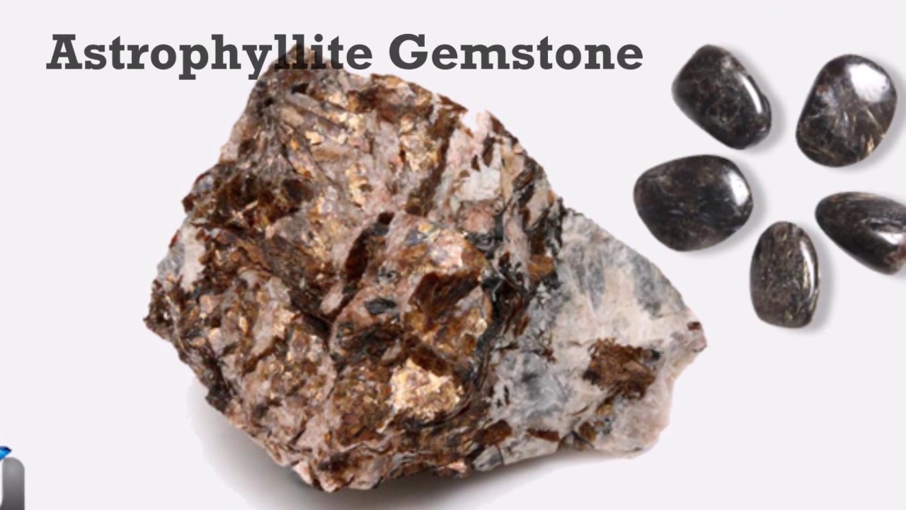 Astrophyllite Gemstone Healing Properties, Benefits, Facts, Color - YouTube