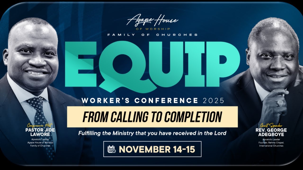 EQUIP 2025 Worker’s Conference || Day 2 part 1 - YouTube