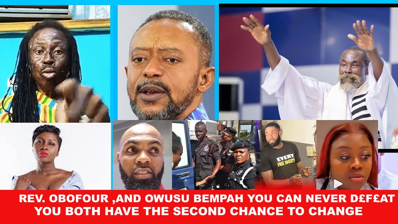 Apagya!! Rev obofour and Rev owusu Bempah ,you both need the second ...