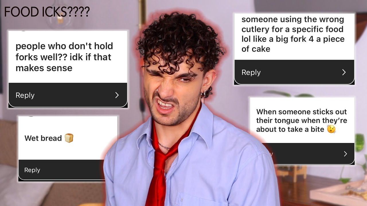 Roasting My Follower's *very specific* Food ICKS - YouTube