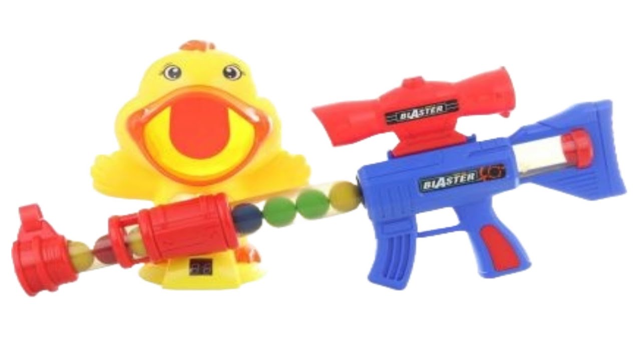 Toy Gun 🔫 With Duck Target #gun - YouTube