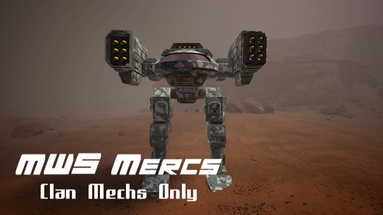 I Get My First Clan Mech! Mechwarrior 5 Mercs Clan Mechs Only - YouTube