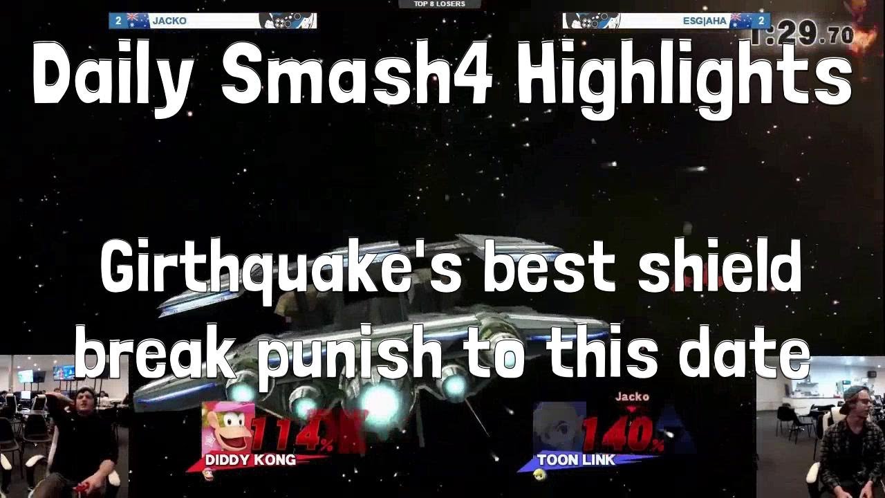 Daily Smash4 Highlights: Girthquake's best shield break punish to this ...
