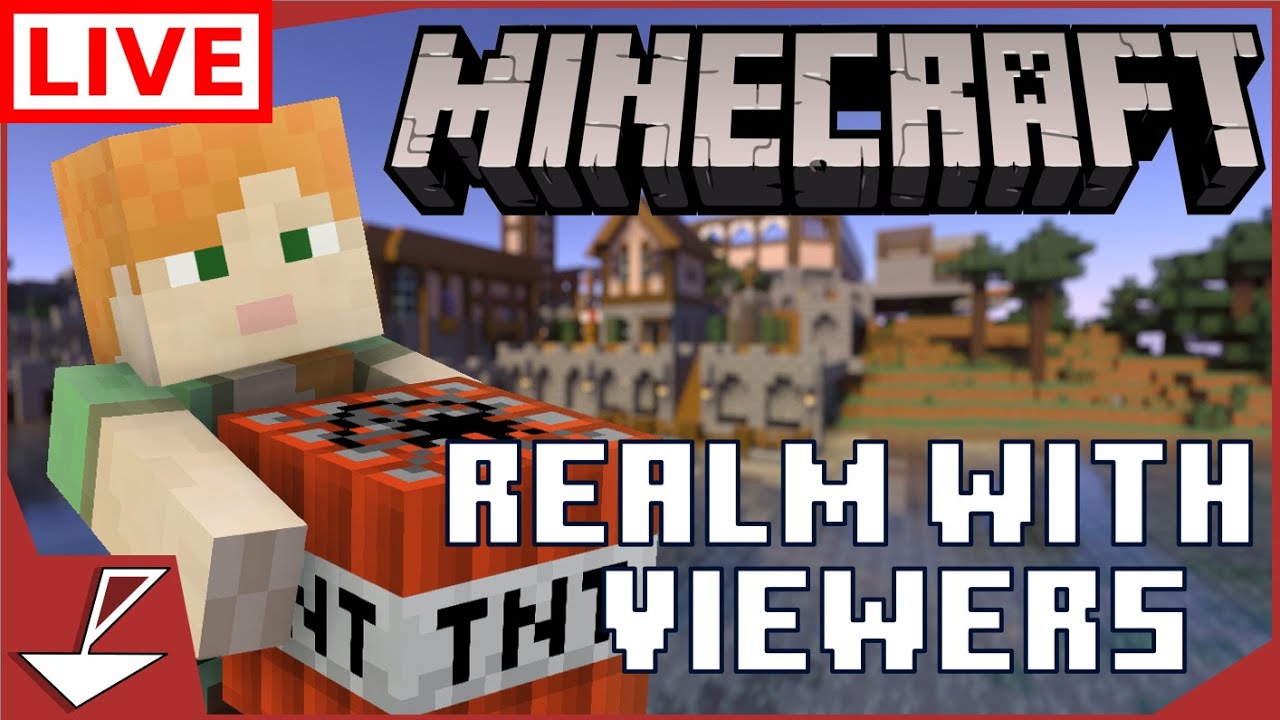 Minecraft LIVE | Playing With Viewers - YouTube