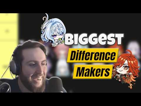 Top 10 Most Useful Characters | Zajef makes another tierlist slop
