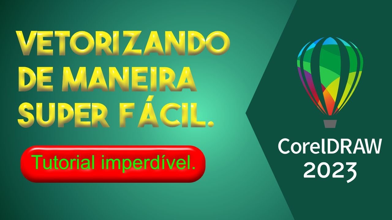 Vetorizando de maneira super fácil no Corel DRAW 2023 - YouTube