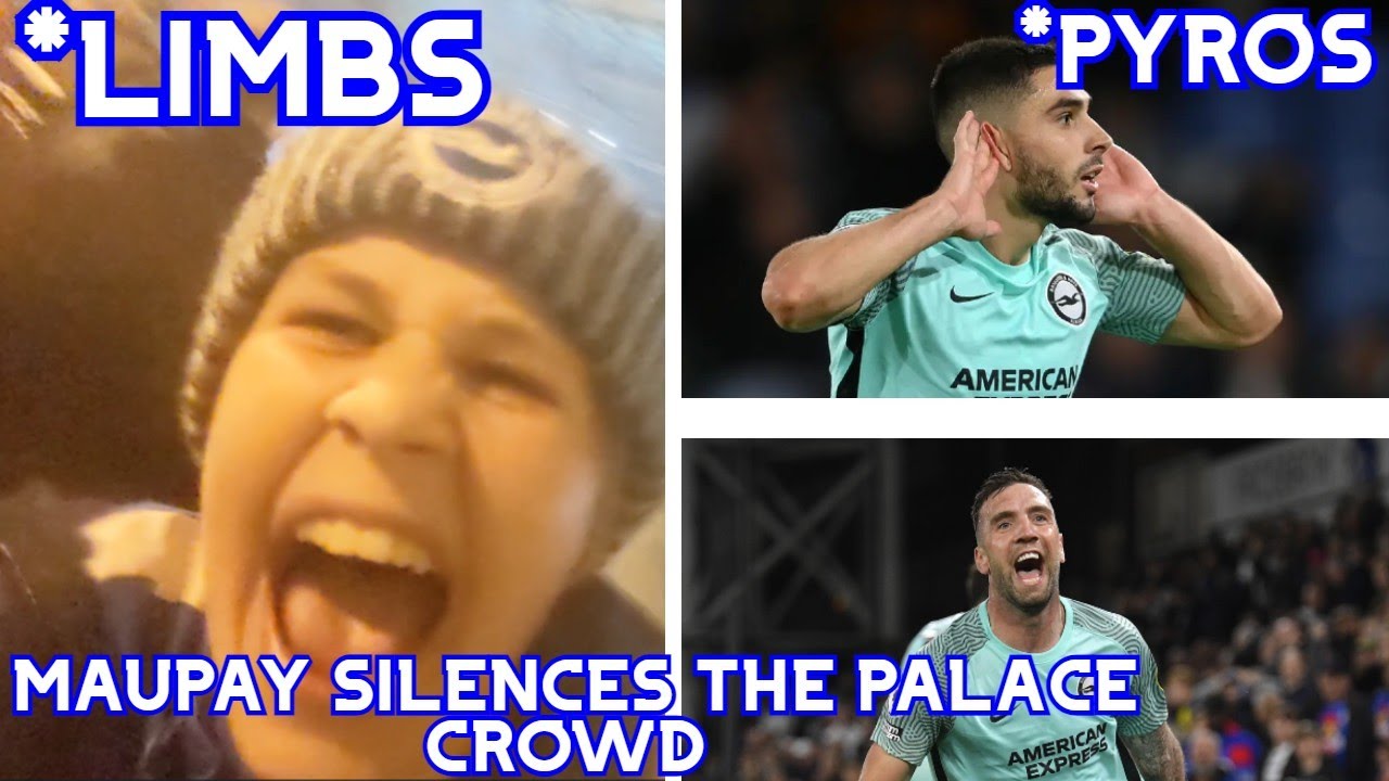 "MAUPAY SILENCES THE PALACE CROWD!!!!" *LIMBS *PYROS!!! CRYSTAL PALACE ...