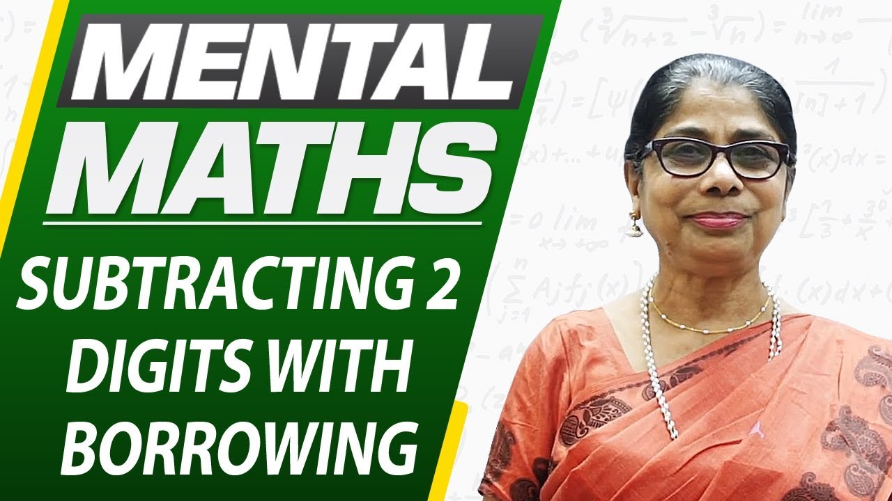 Learn Basic Of Mental Maths For Beginners Subtracting 2 Digits With Learn Basic Of Mental Maths For Beginners Subtracting 2 Digits With