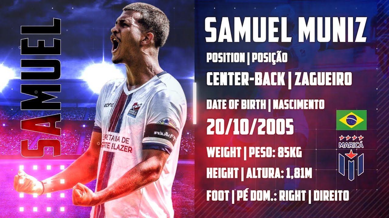 Samuel Muniz ⚽ Center | Zagueiro ⚽ Highlights 2022 - YouTube