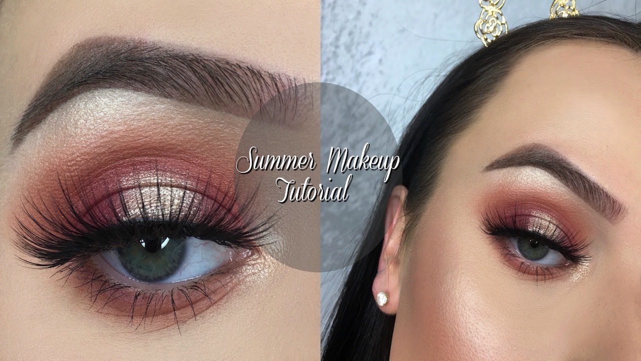 Easy Summer Makeup Tutorial | ABH Modern Renaissance Palette - YouTube
