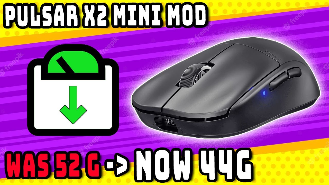Pulsar X2 Mini Mod: TRANSFORM IT INTO A FINALMOUSE - YouTube