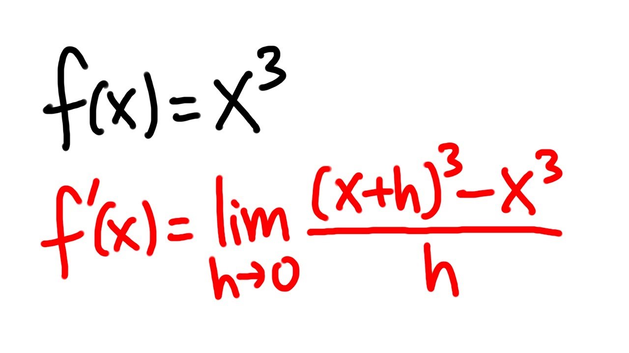 How To Find The Derivative Of X 3 With The Definition Of Derivative how-to-find-the-derivative-of-x-3-with-the-definition-of-derivative