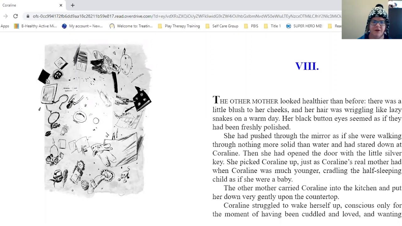 Coraline - Chapter 8 read by Ms. Keri - YouTube