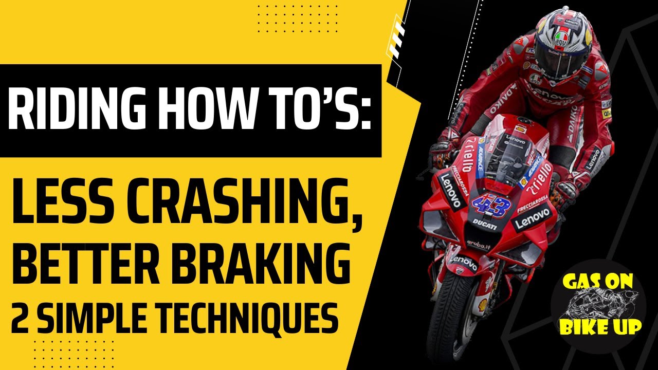 Two motorcycle riding techniques to save crashes and drop lap times ...