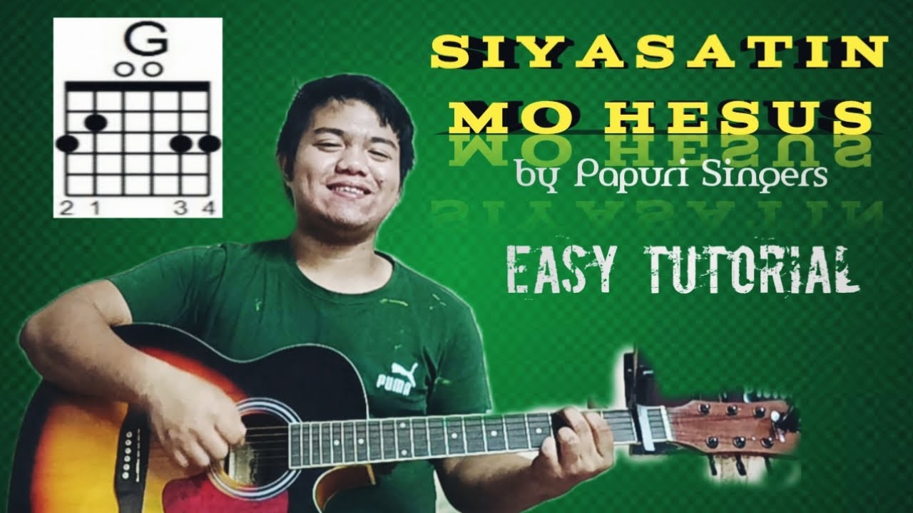 Siyasatin Mo Hesus - Papuri Singer | Guitar Tutorial | EASY Chords ...