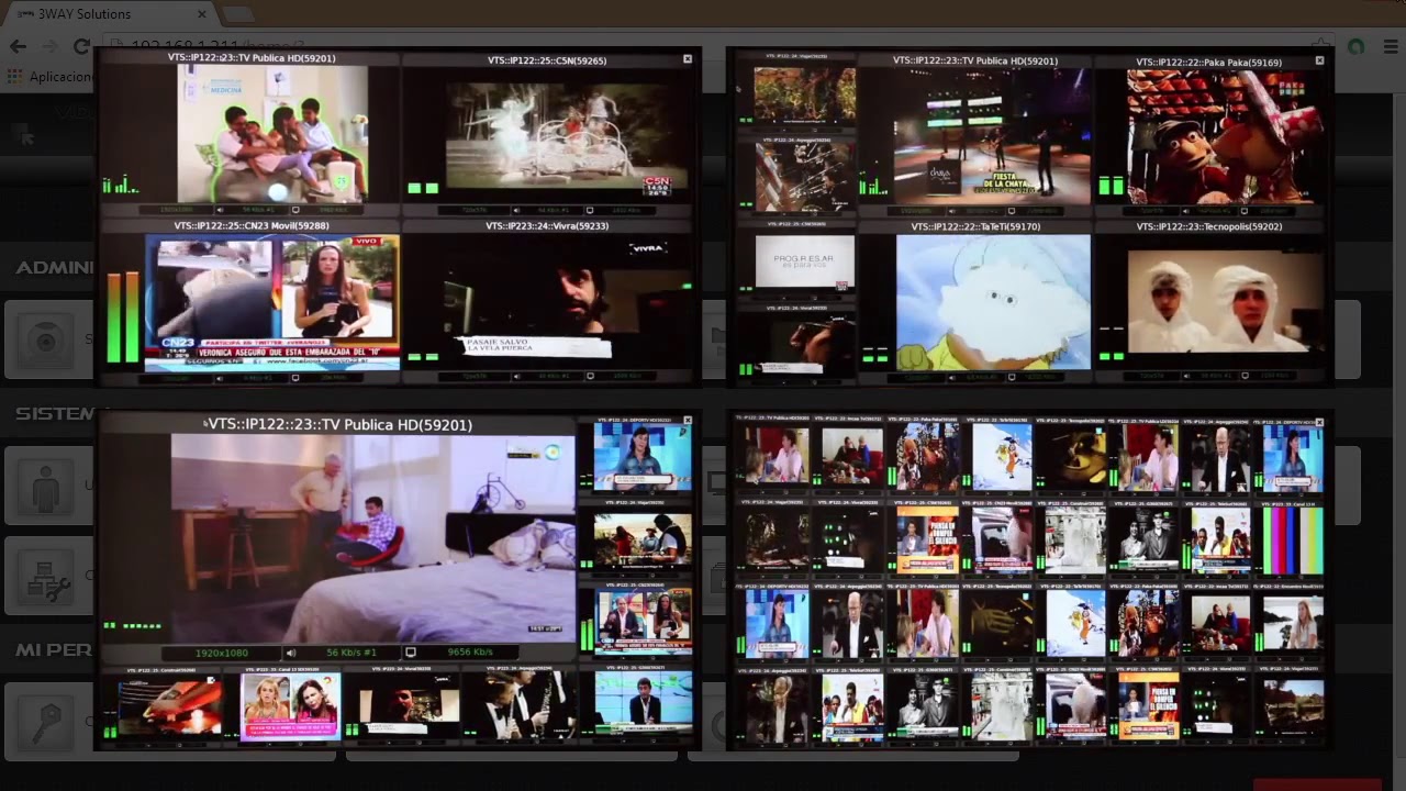 ViDeus IP Multiviewer - YouTube
