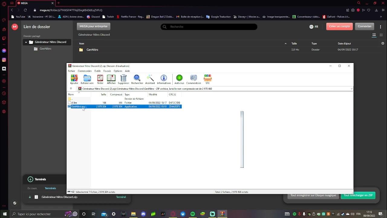 Comment avoir un générateur de Nitro Check ! 2022 - YouTube