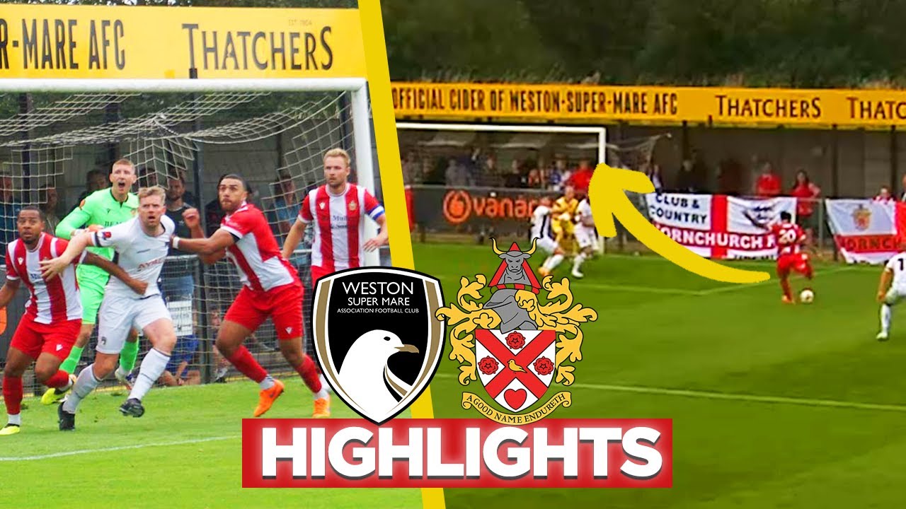 FIVE GOAL THRILLER | Weston-Super-Mare v Hornchurch MATCH HIGHLIGHTS ...