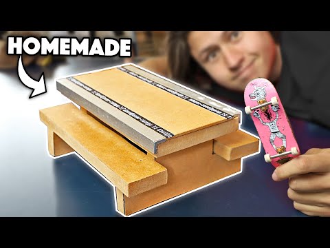 D.I.Y FINGERBOARD PICNIC TABLE!