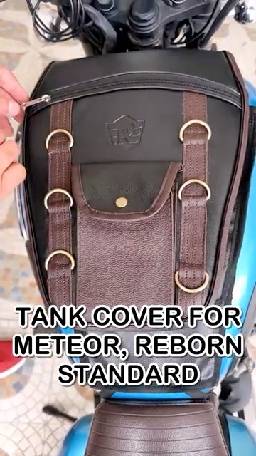 Royal Enfield Tank Cover for Meteor 350, Reborn, Standard, Hunter 350 ...