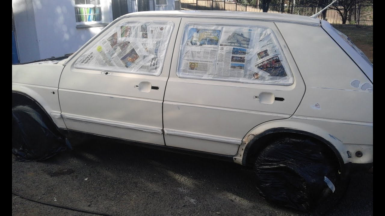 GOLF Mk 2 JUMBO restore and engine swap 2l agg - YouTube