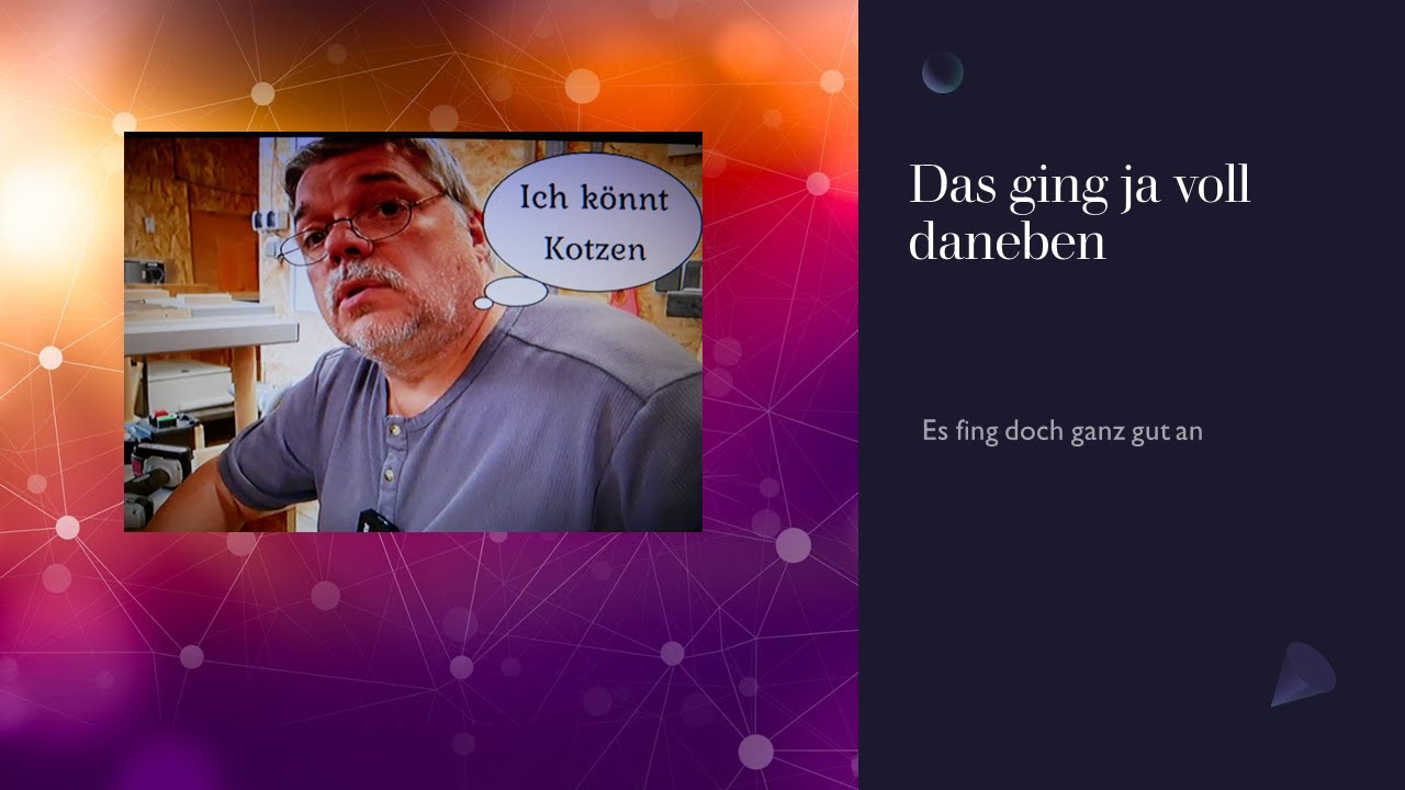 Das ging ja voll daneben - YouTube