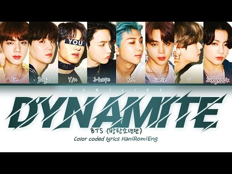 BTS - Dynamite (2020 / 1 HOUR * LYRICS * LOOP)