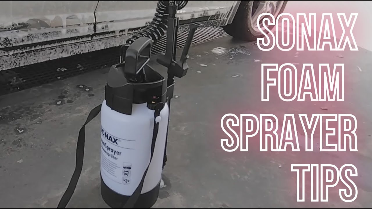 My Sonax Foam Sprayer tips & review - Perfect portable alternative to ...