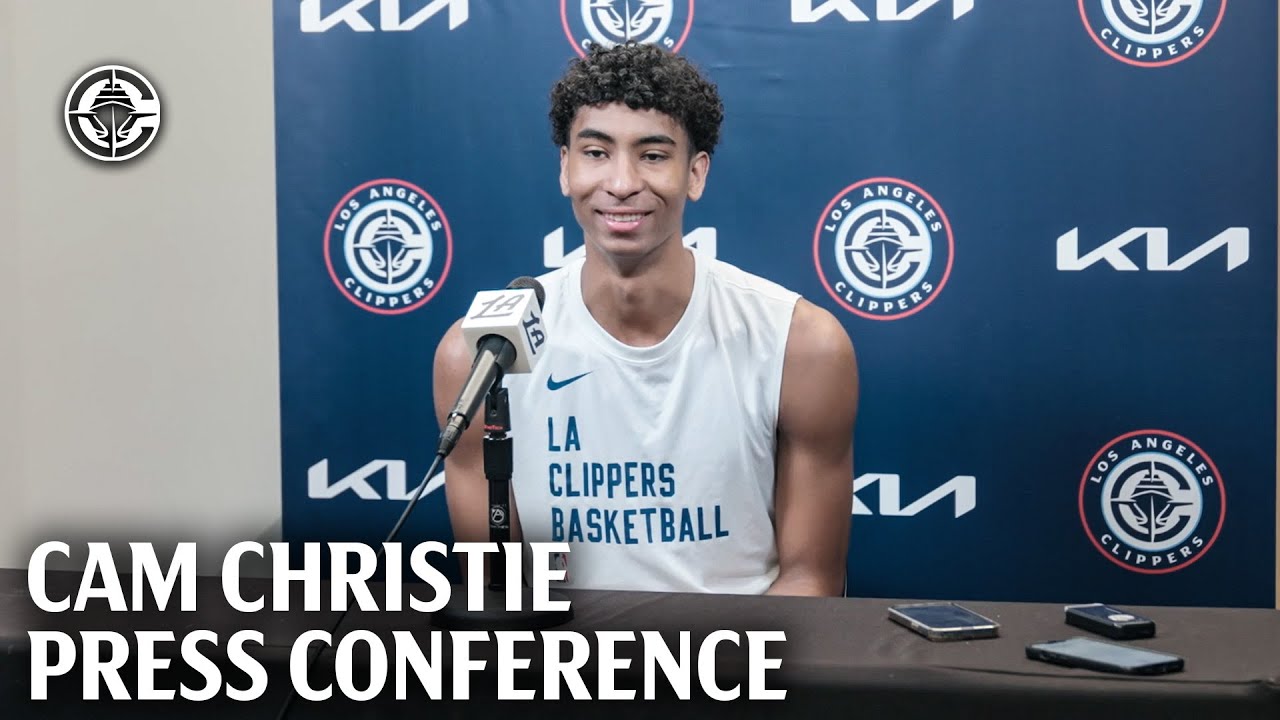 Cam Christie's Introductory Press Conference | LA Clippers - YouTube