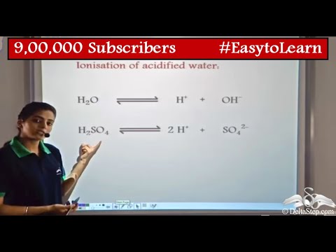 Electrolysis of Acidified Water | With Experiment | Chemistry | Class ...
