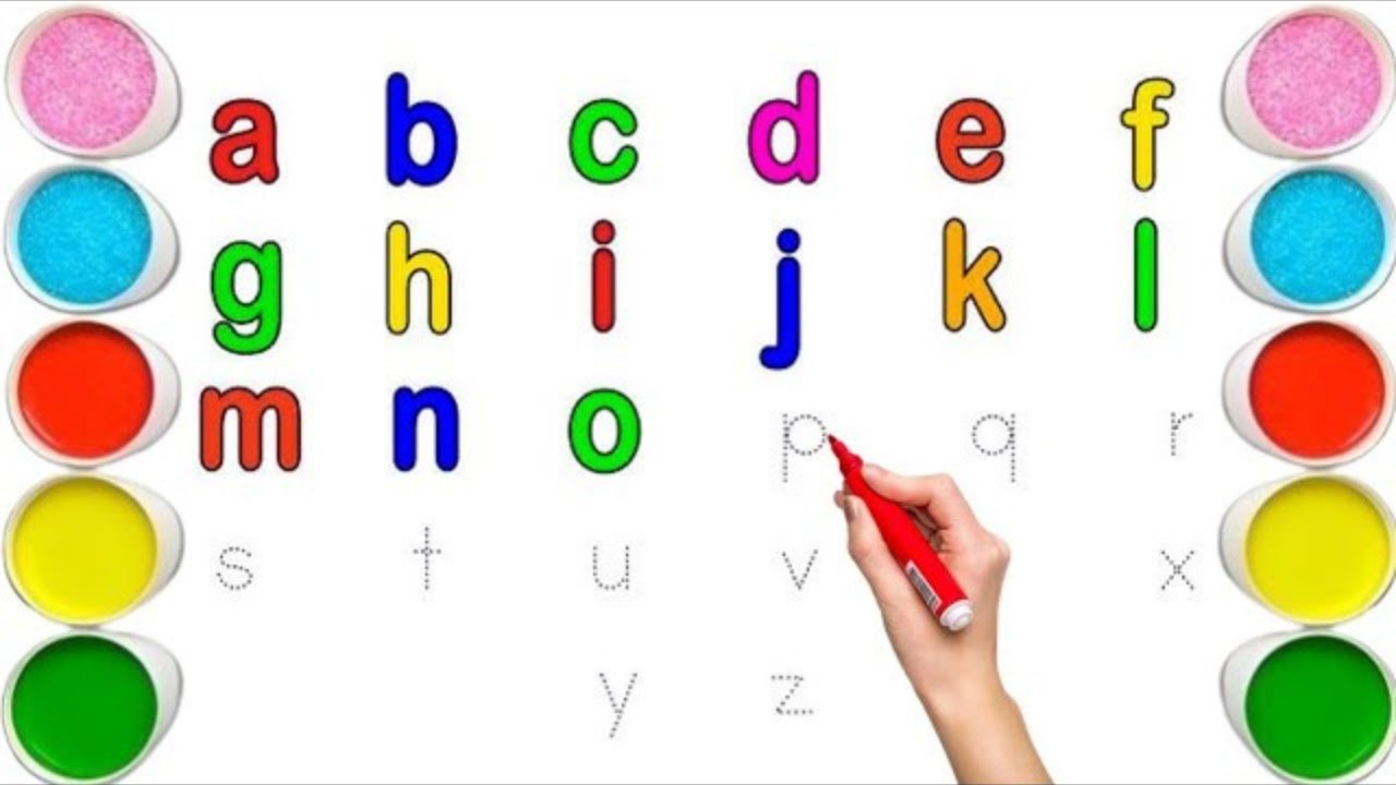 abcd,learn abcd,a to z art and color for toddler , KiDs Art and Learn ...